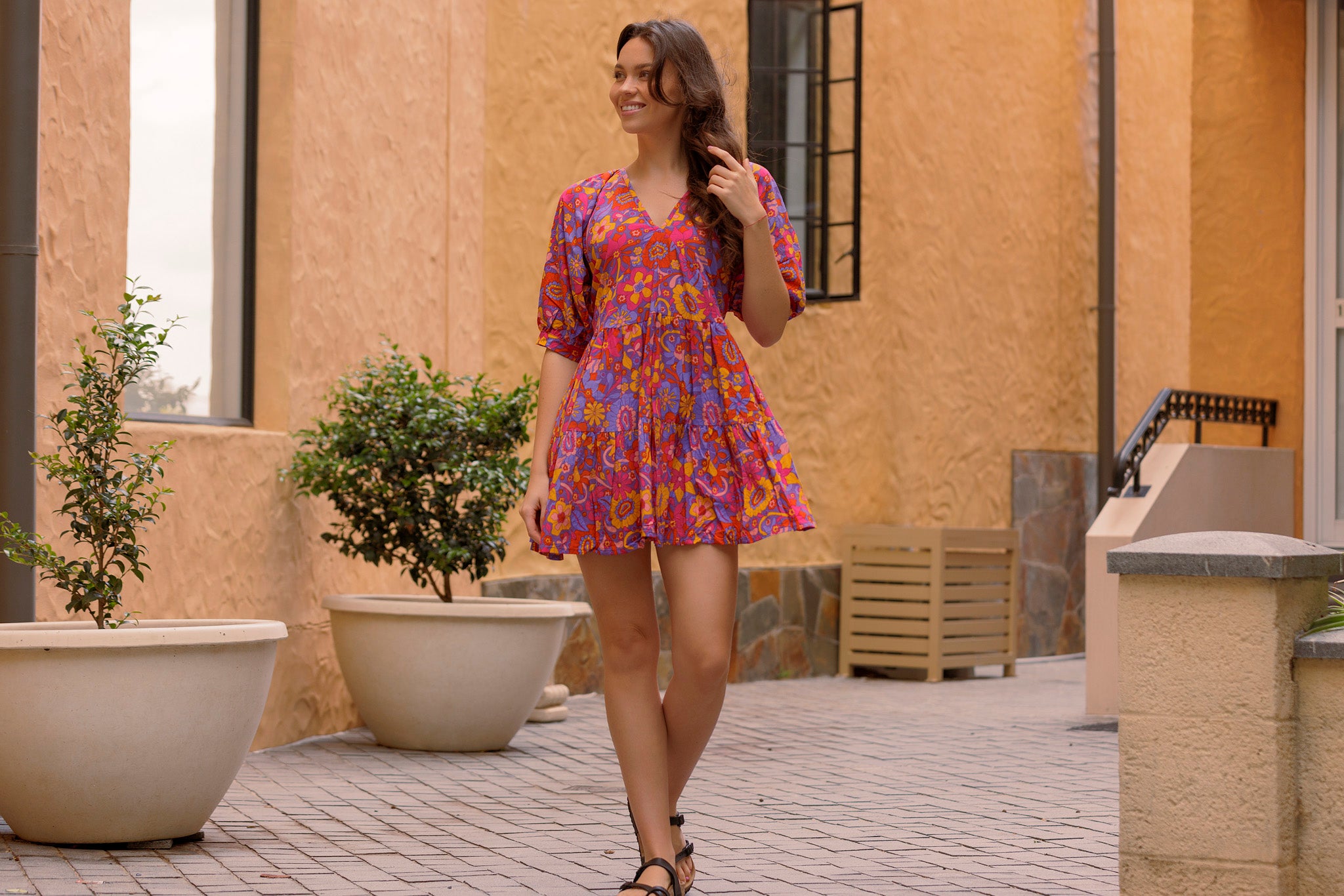 Jane Mini Dress - Love Child – WillowBlu Boutique
